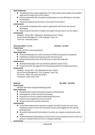 Jake Park Resume PDF