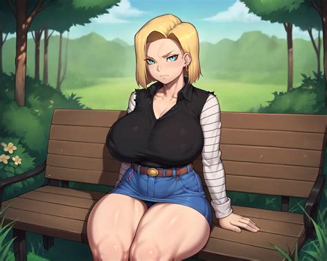 Rule 34 Ai Generated Android 18 Concerned Dragon Ball Dragon Ball
