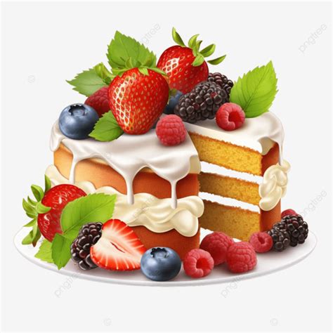 케이크에는 딸기를 비롯한 다양한 토핑이 장식되어 있습니다 케이크는 다양하게 장식되어 있어요 딸기를 포함한 토핑 케이크에는 딸기를 비롯한 다양한 토핑이 장식되어 있습니다