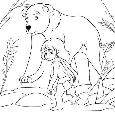 The Jungle Book Disney Coloring Page Opens A New Tab The Jungle Book Disney Coloring Page Less