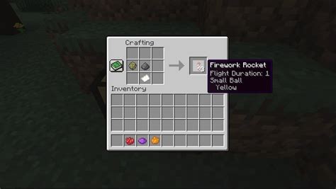 How To Make And Use Firework Rockets In Minecraft