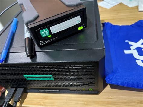 Home Lab Getting Started With The Hpe Rdx Removable Disk Backup