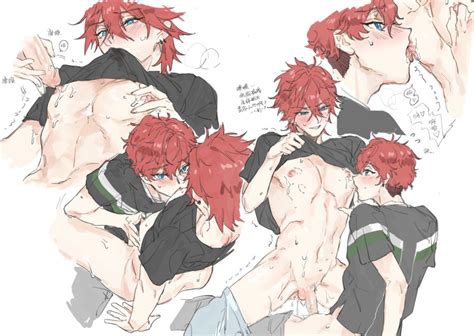 Rule 34 2boys Anal Anal Sex Ensemble Stars Gay Hiiro Amagi Incest Male Only Nipples Riding