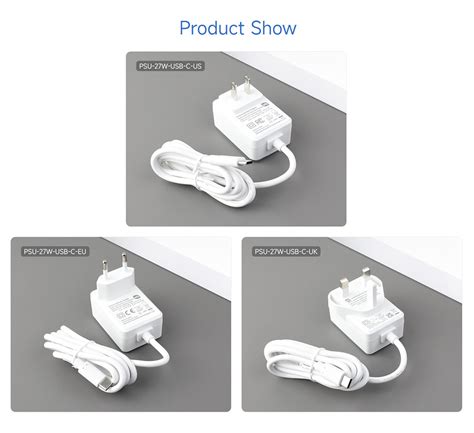 27w Usb Type C Power Supply For Raspberry Pi 5 Uk Plug