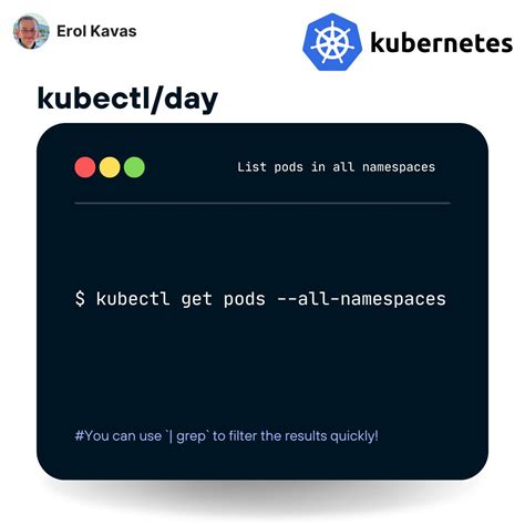 Erol Kavas On Linkedin Lets Learn Kubectl Commands To Maintain And Manage K8s Clusters