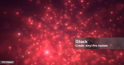 추상적인 붉은 에너지 입자와 점들이 보케 효과와 흐릿한 배경으로 축제를 장식하는 빛나는 비행 불꽃 검은색에 대한 스톡 사진 및 기타 이미지 Istock