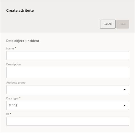 Creating Attributes