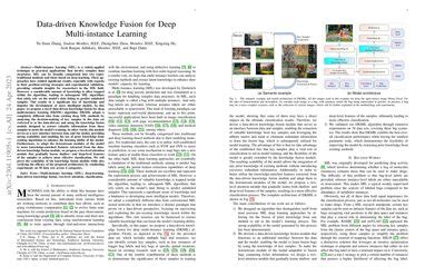 Data Driven Knowledge Fusion For Deep Multi Instance Learning Papers