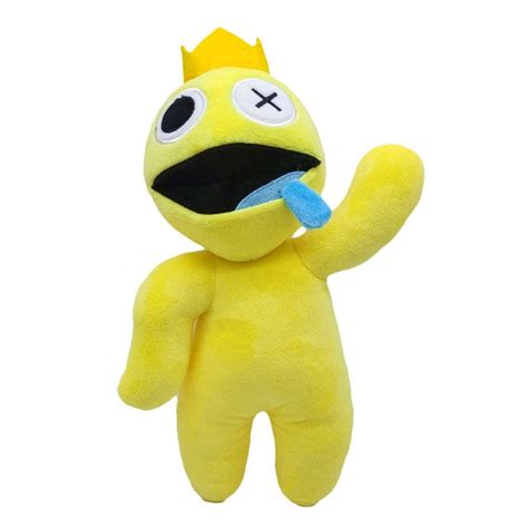 25 Cm Drool Yellow Rainbow Friend Plush Rainbow Friends Plush