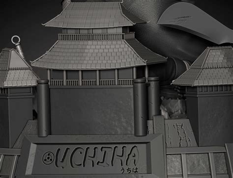 Fan Art Sasuke Exam Chunin Zbrushcentral