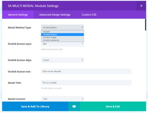 Divi Plugin Spotlight Multi Modal