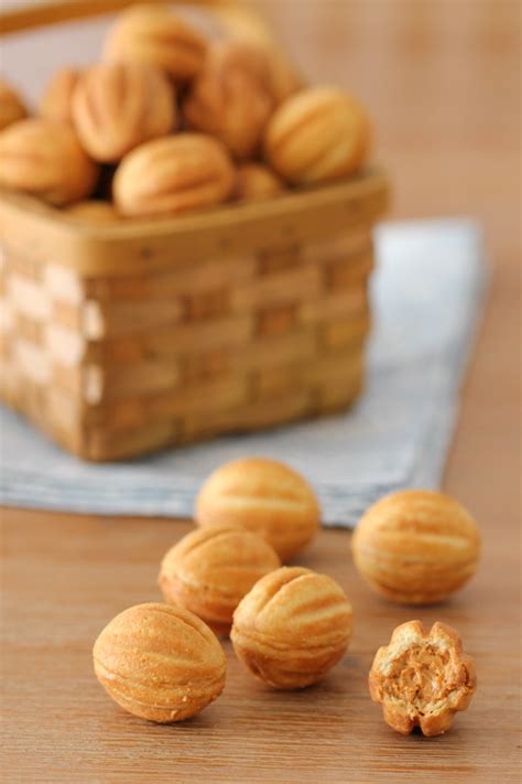 Russian Walnut Shaped Cookies - "Oreshki" - Olga's Flavor Factory