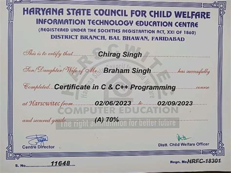 Chirag Singh On Linkedin C C Programmer Certified Achievementunlocked