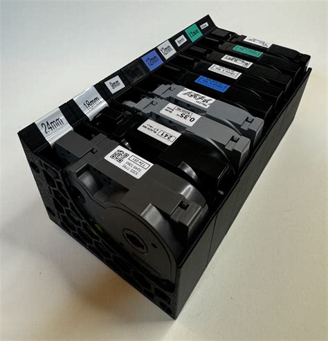 Brother P Touch TZe Label Tapes Modular Organizer By Lpasqualis