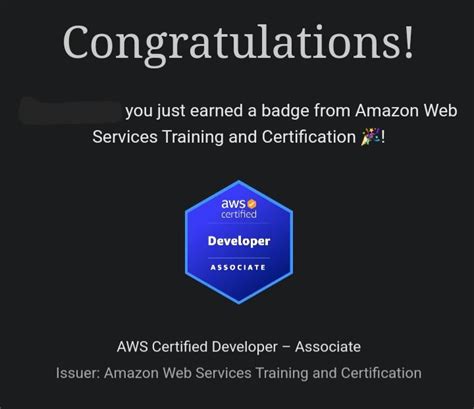 Passed Aws Developer Associate Today R Awscertifications