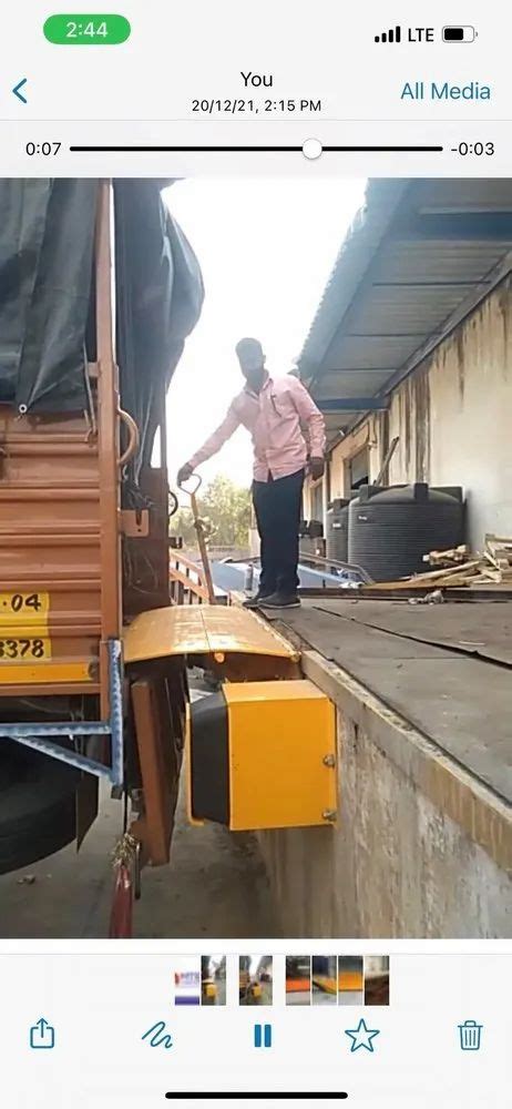 Manual Edge Dock Leveler Mild Steel 6 10 At 250000 In Ahmedabad ID 25865295530