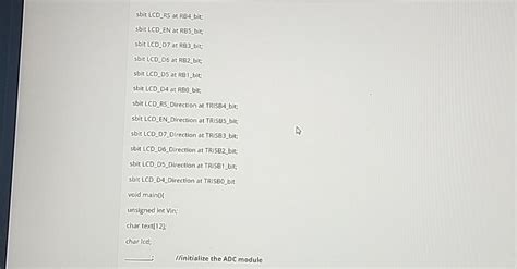 Solved Sbit Lcdrs At Rb4bitsbit Lcden At Rb5bitsbit