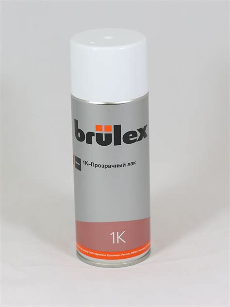 Купить Brulex Лак 1K, спрей 520 мл / Brulex 34359