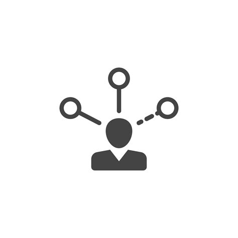 Man Connection Vector Icon Illustration 23021361 Vector Art At Vecteezy