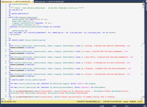 Scripts De Creacion De Tablas Y Datos Sql Server