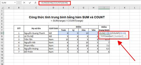 Bỏ Túi 5 Cách Tính Trung Bình Trong Excel đơn Giản Gearvn Com
