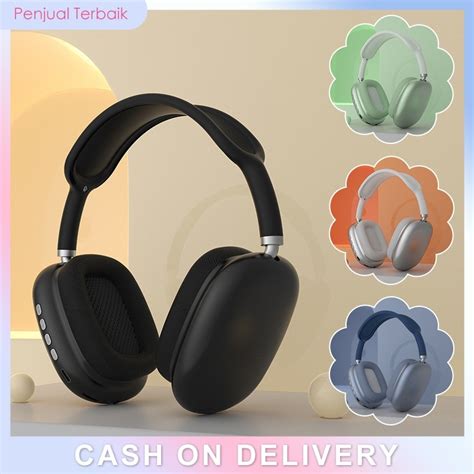 Jual Headphone Sporty Bluetooth Wireless Earphone Bluetooth Headset Olahraga Headset Gaming