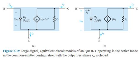 6 46 Give The Pnp Equivalent Circuit Models That Correspond To Those Shown In Fig 6 19 For The