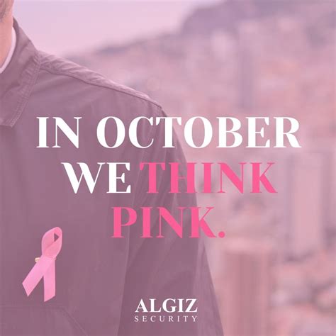 Algiz Security On Linkedin 🎗empowering Pink October Algiz Security S