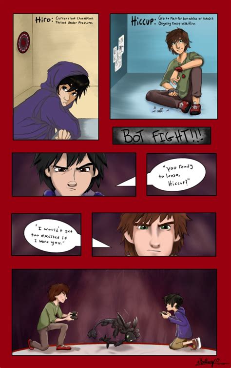 Artstation Bighero6howtotrainyourdragon Crossover Comic Page
