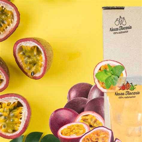 Refreshing Passion Fruit Lemonade Exotic Summer Drink