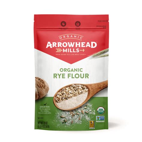 Arrowhead Mills Organic Rye Flour Arrowheadmills