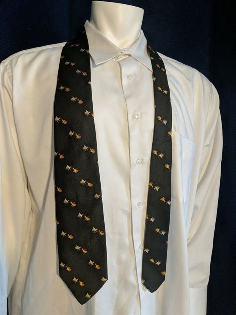Brooks Brothers Mens Silk And Polyester Rooster Tie Ebay
