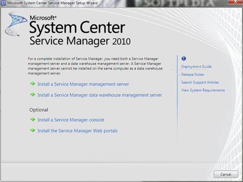 Microsoft System Center Service Manager Download Softpedia