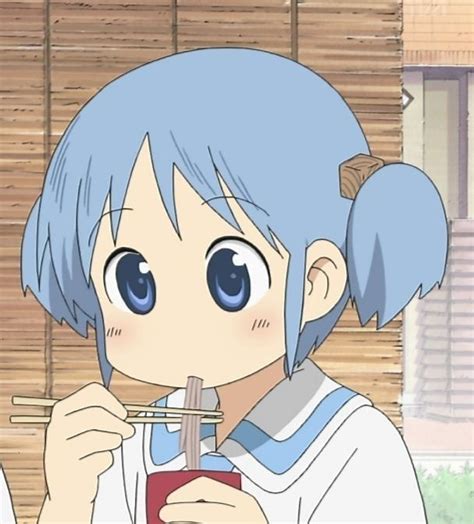 Naganohara Mio 長野原 みお — Nichijou Personagens De Anime Ícones Fofos