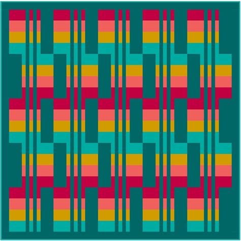 Matrikin Quilt Pattern Digital PDF Crib, Lap, Throw, Twin, Queen, King ...