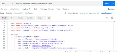 Angular Keycloak Account Self Managment Api Stack Overflow