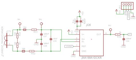 Ina199 Ac Current Sensing With Current Transformer Amplifiers Forum Amplifiers Ti E2e