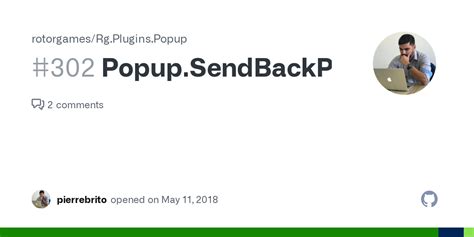 Popup SendBackPressed Issue Rotorgames Rg Plugins Popup GitHub