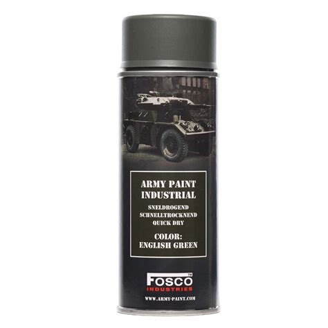English Green Army Spray Paint Cans 400ml Us Military Spec Paint Camo