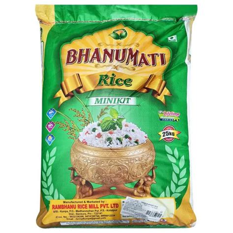 Bhanumati Miniket Rice 25 Kg Jiomart