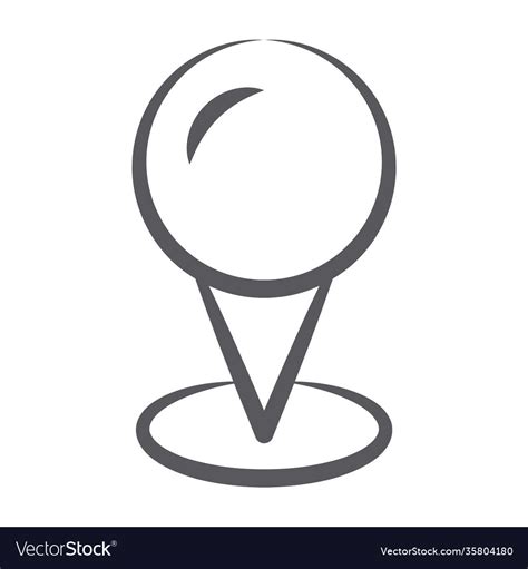 Map Pin Royalty Free Vector Image VectorStock