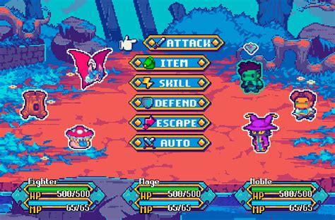 Turn Based Rpg Battle System For Gdevelop By Game2dom