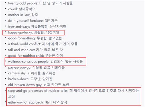 영어해석기 Chatgpt 형용사단어 모음 한영번역기 네이버 블로그