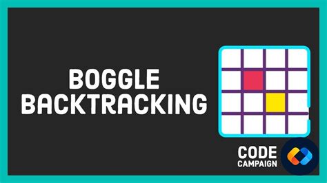 Boggle Backtracking Data Structures And Algorithms 6recursion 3