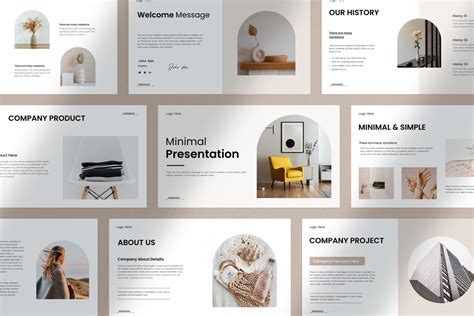 Minimal Presentation Template Von Sparkpro Auf Poweredtemplate Powerpoint Vorlage 10732