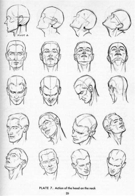 How To Draw A Face Step By Step Tutorials Head Male Drawing Male