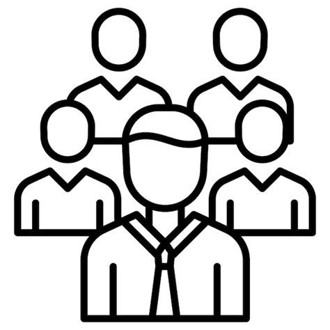 Premium Vector Management Team Vector Illustration