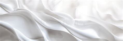 Close Up Of White Fabric With Subtle Gray Pattern Diagonal Orientation Adds Depth To Scene