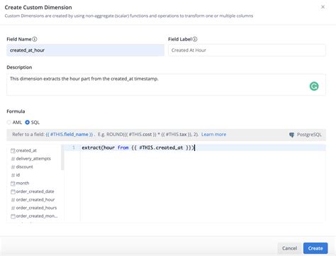 Create Derived Fields From Timestamp For Your Data Model Tips And Hacks Holistics Community