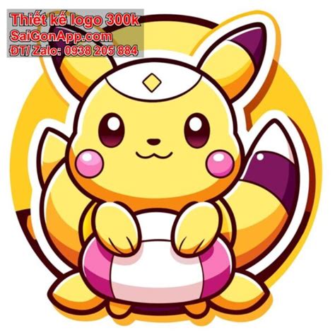 Pikachu Chibi ThiẾt KẾ 300k ĐẸp ChuyÊn NghiỆp Saigonapp